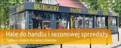 Hale namiotowe: Stalowe, Magazynowe - Polski producent - 4Tech